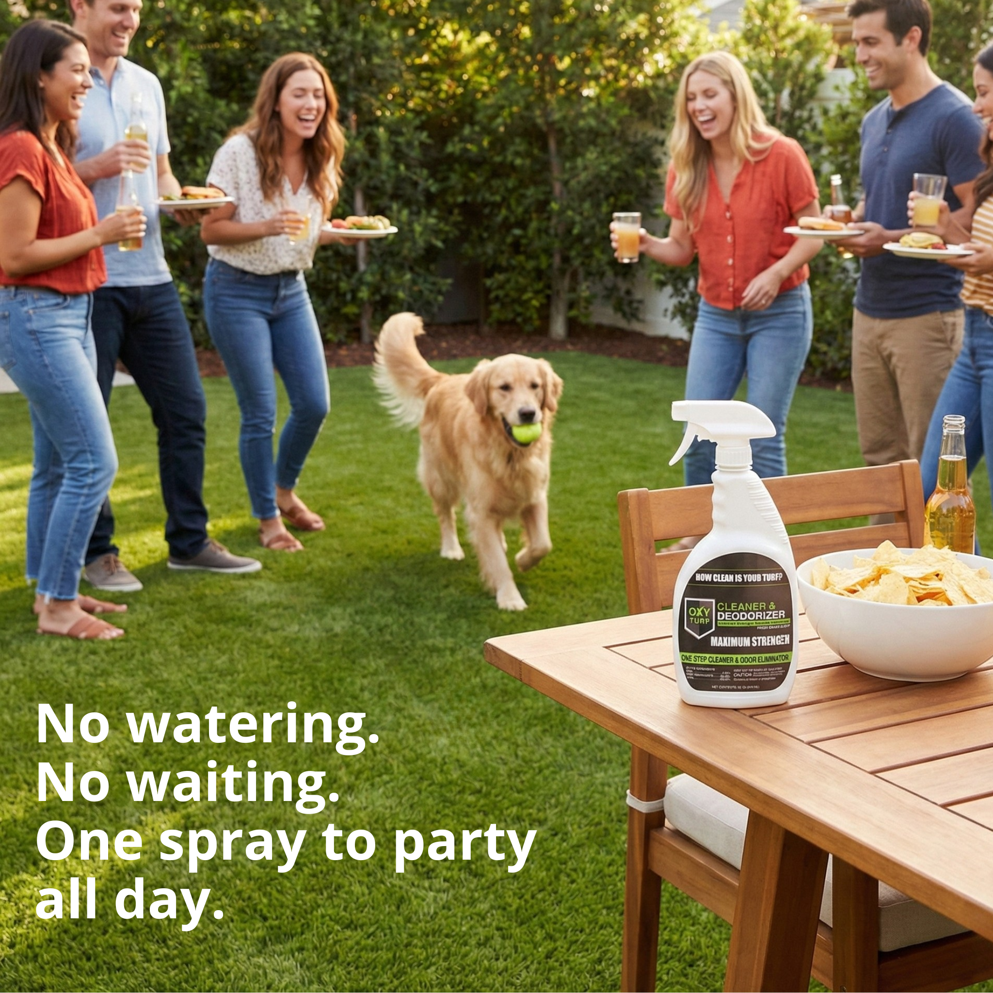 OxyTurf | Powerful & Safe Synthetic Turf Cleaner - Deodorizer